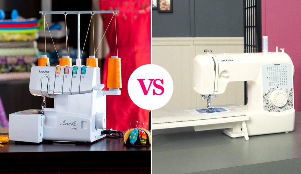 Serger vs Sewing Machine – What is The Difference?